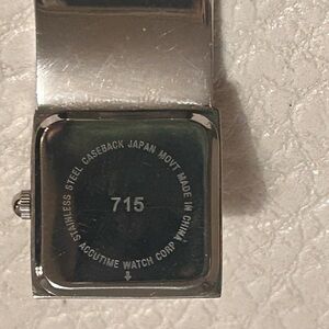 Aldo | Accessories | Aldo Womens Silver Tone Cuff Watch Stainless Steel ...